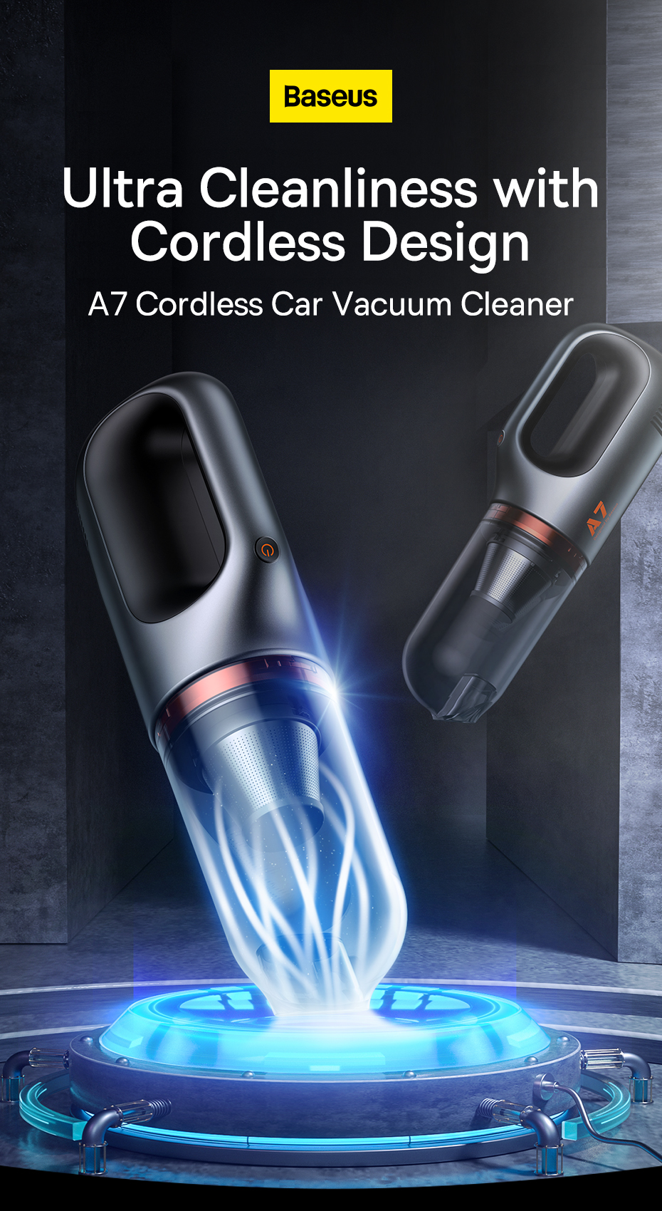 Baseus H5 Home Vacuum Cleaner | Home Accessories