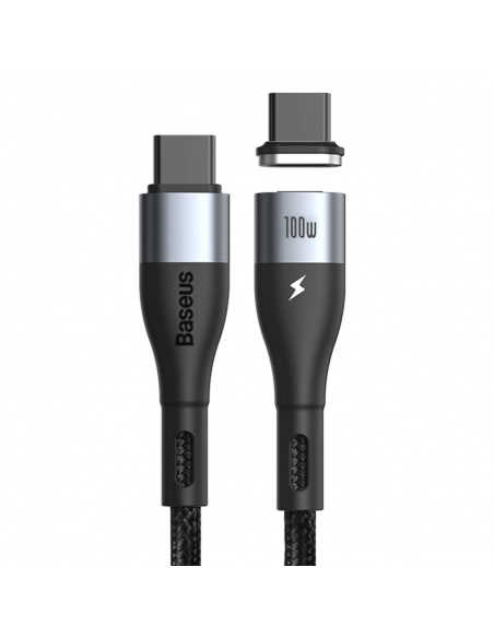 Baseus Zinc Magnetic Type C To Type C Data Cable | Fast Charging