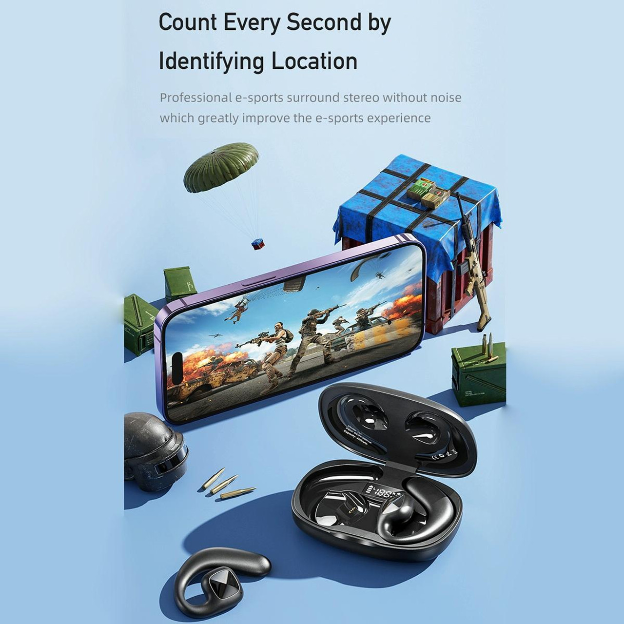 Awei T67 Air Conduction Wireless Earphones - gadgetsea