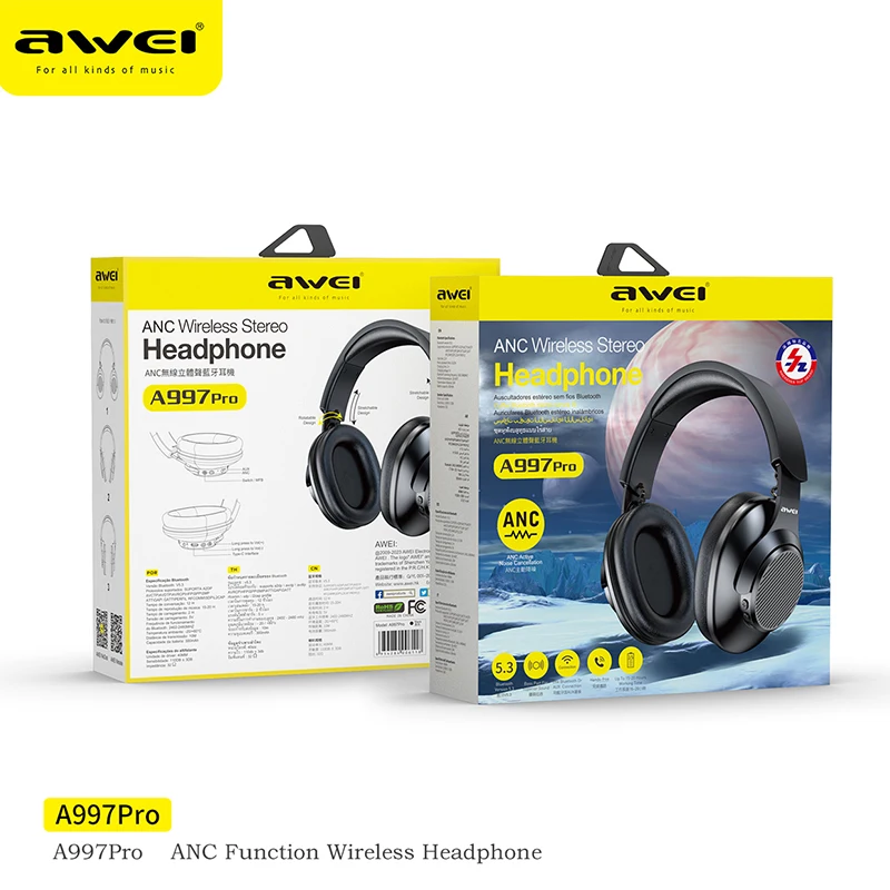 Awei A997BL PRO Wireless Headphones - gadgetsea