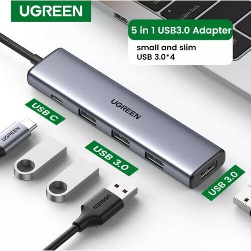 Ugreen 4-in-1 USB 3.0 Hub 20805 - gadgetsea